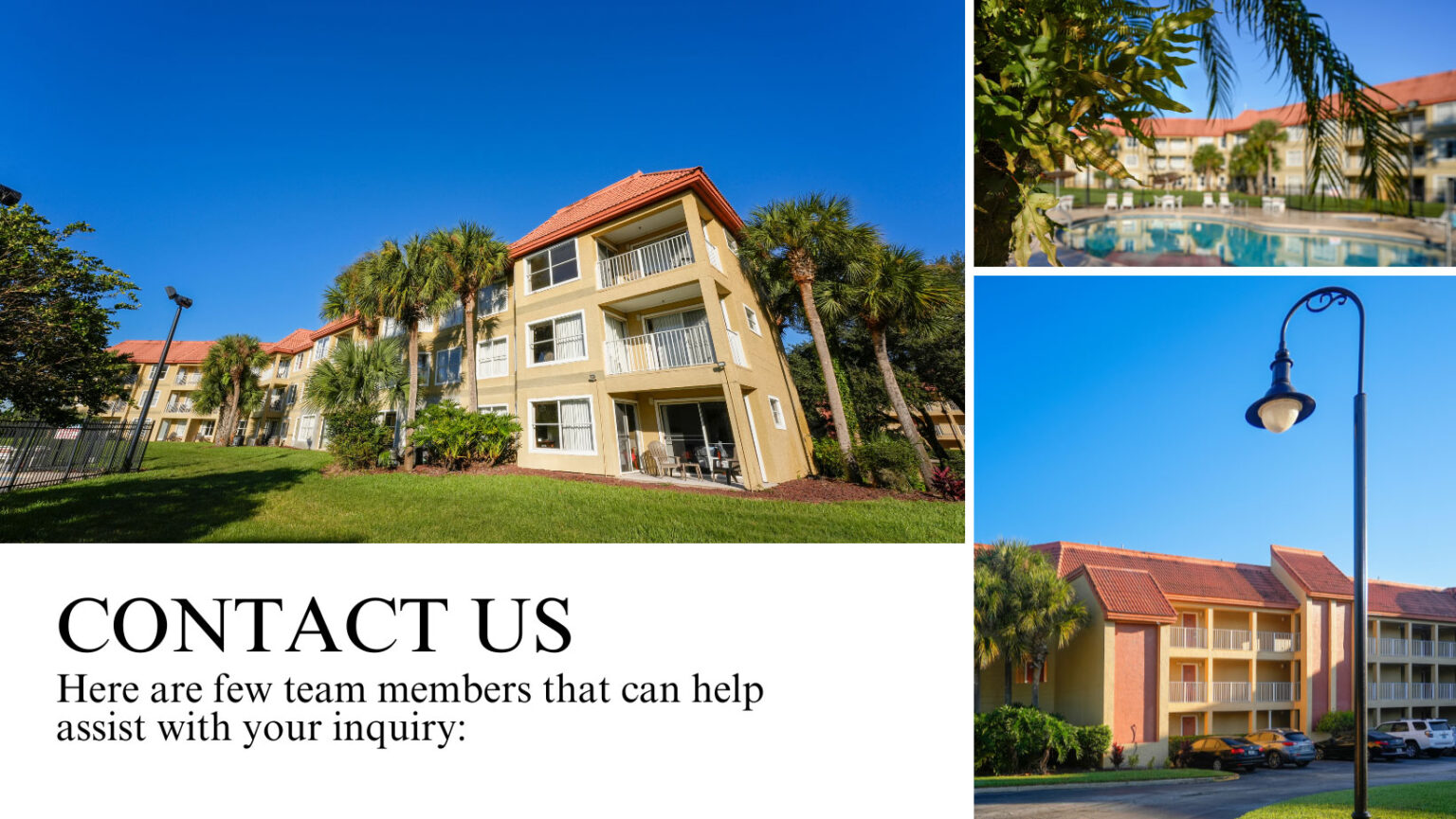 Contact us - Parc Corniche